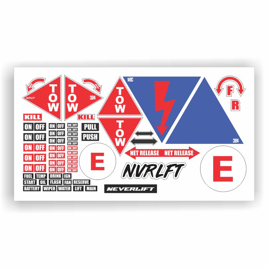 Race Decals – NVRLFT